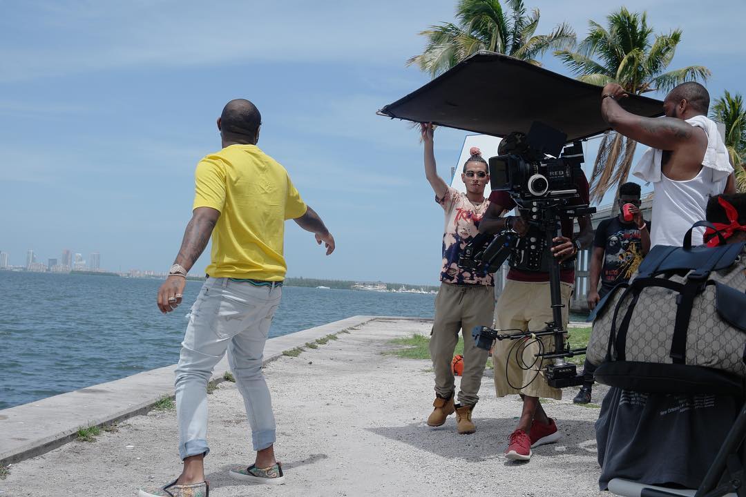 Davido and Olamide share photos from their new music video - Vanguard ...