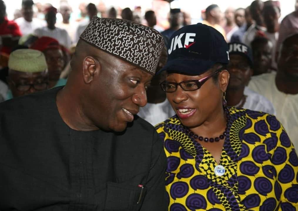 Ekiti state governor, Kayode Fayemi and wife are celebrating 30th ...