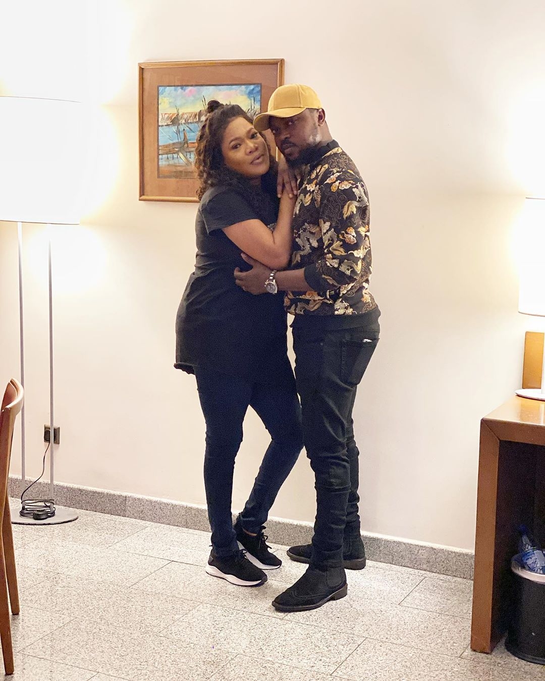 Toyin Abraham celebrates hubby Kolawole Ajeyemi as he turns a year ...