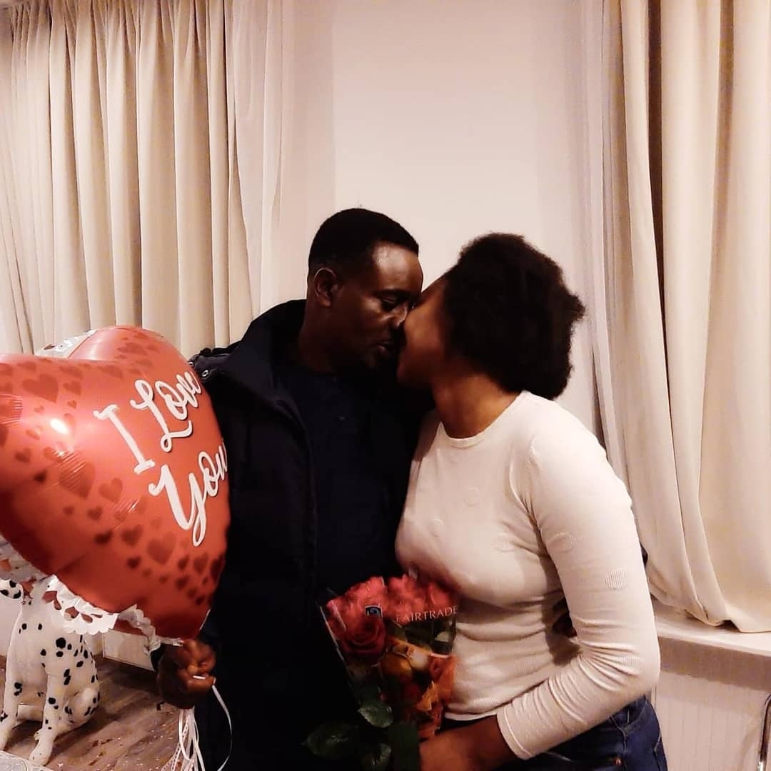 Actor, Emeka Ike throws surprise birthday party for wife