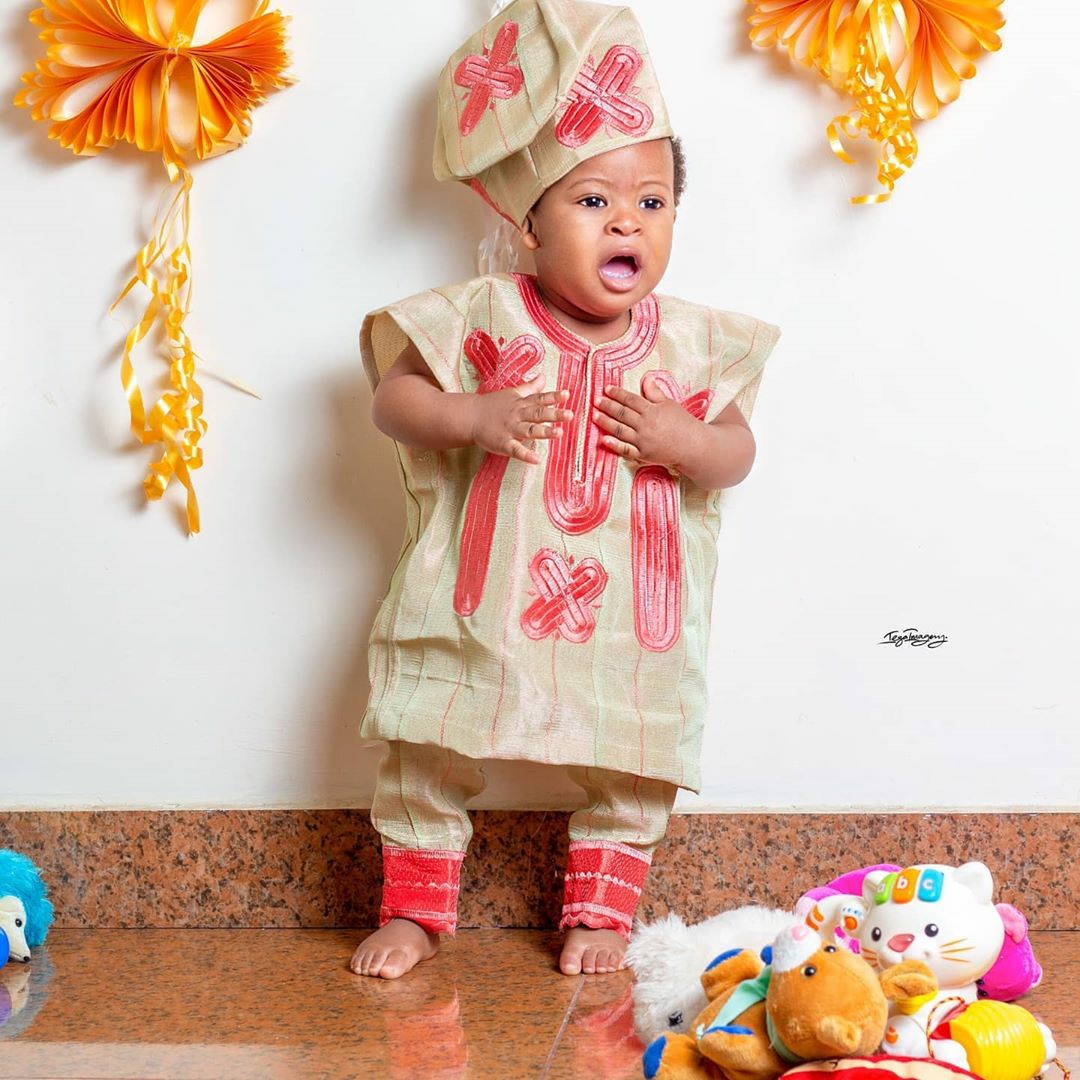 Bidemi Kosoko’s son, Ireoluwatomiwa celebrates 1st birthday in style