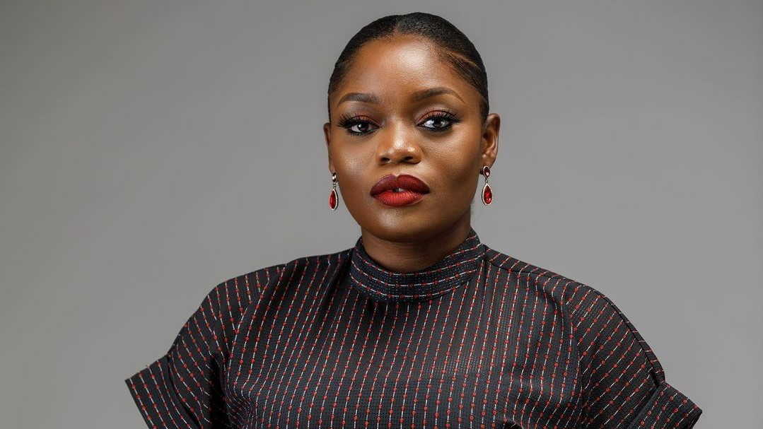 Actress Bisola expresses excitement after entering private jet for the ...