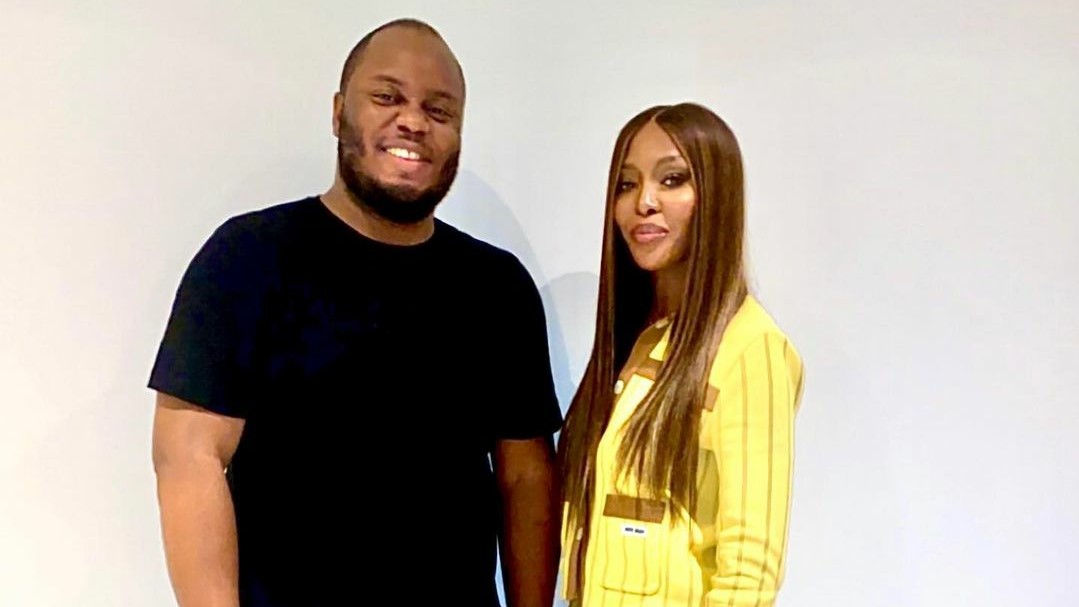 Chef Fregz celebrates cooking for supermodel, Naomi Campbell - Vanguard ...