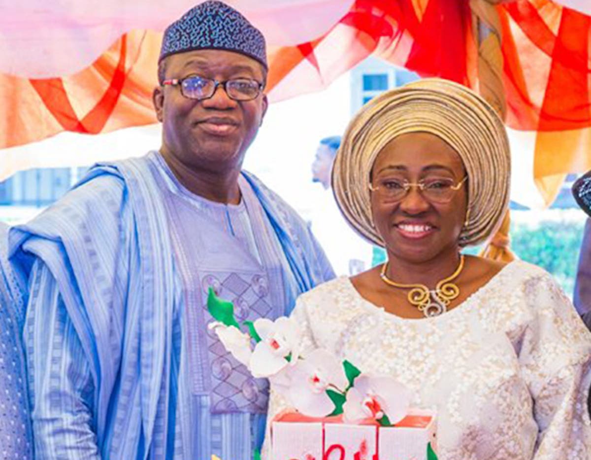 Fayemi’s wife pens affectionate note to mark his 56th birthday