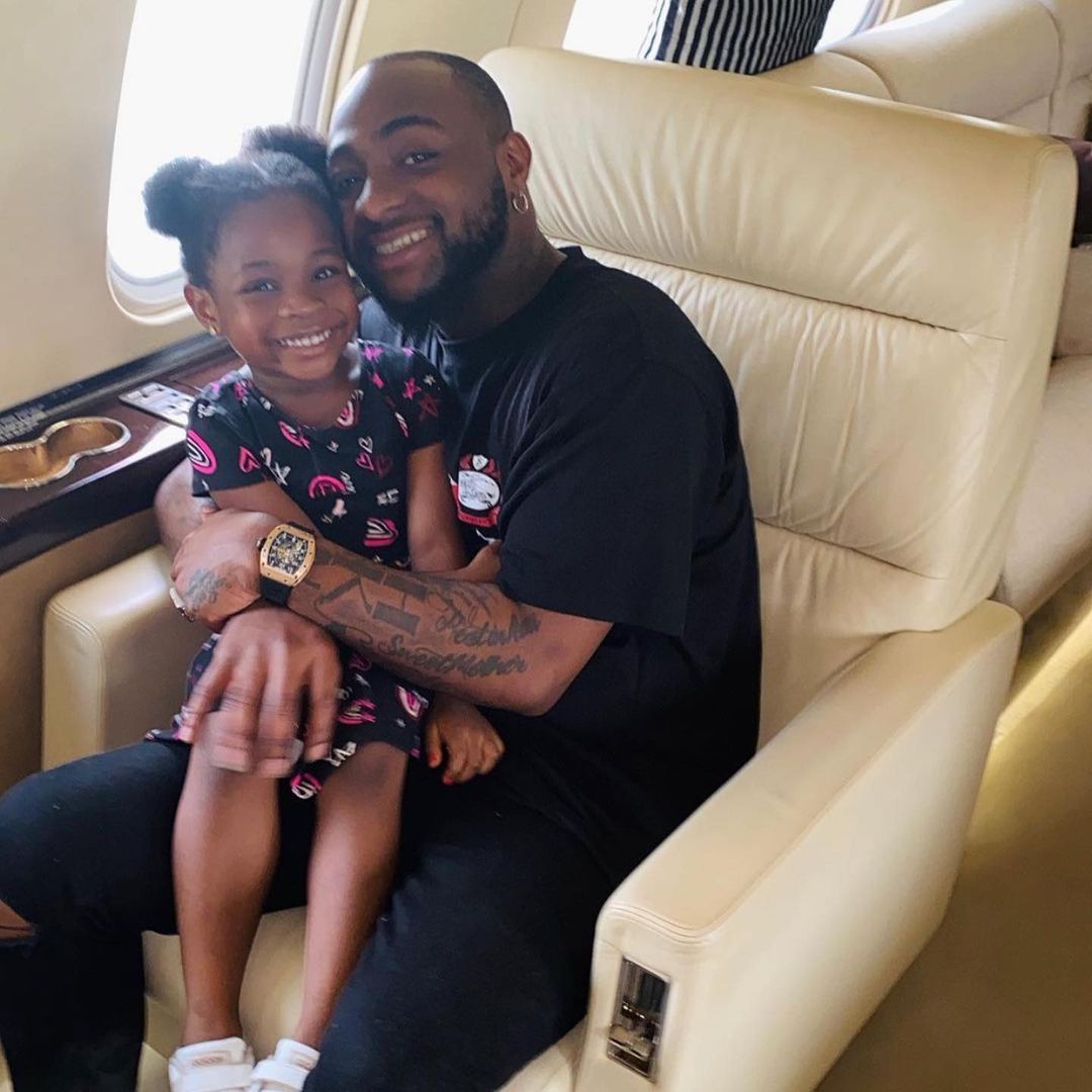 Davido gifts daughter, Imade a Range Rover for her birthday in advance ...