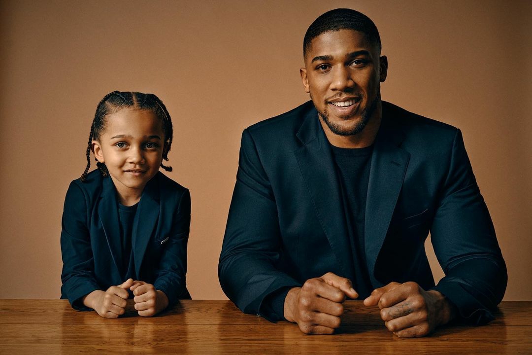 Father's Day: Anthony Joshua reassures son of being there for life