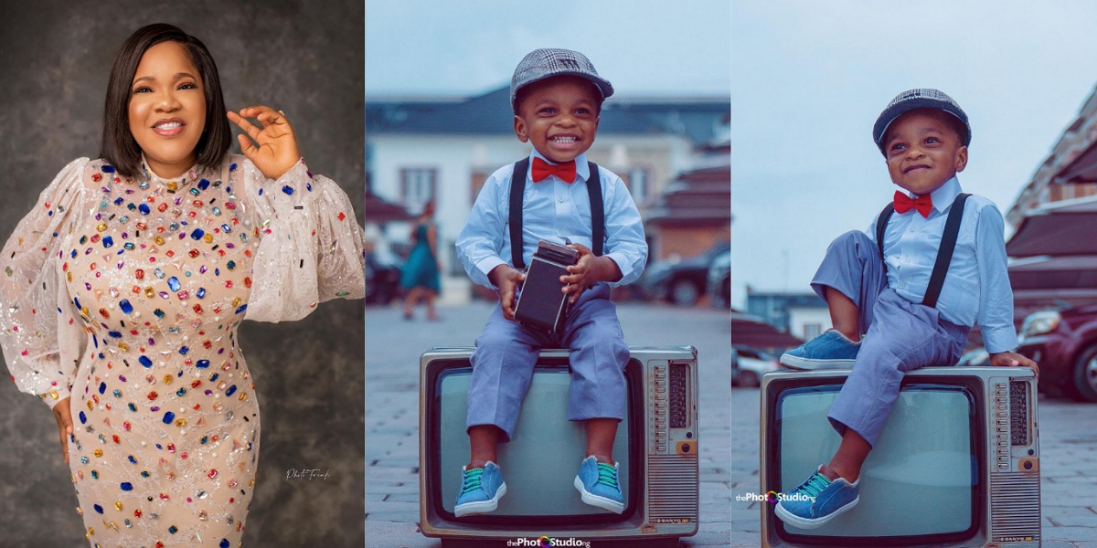 Actress, Toyin Abraham celebrates son’s 2nd birthday with lovely photos ...