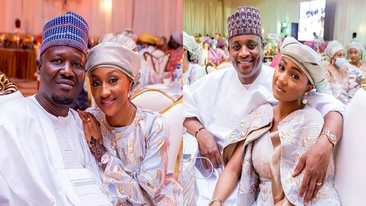 Captivating photos of President Buhari's daughters and their spouses ...