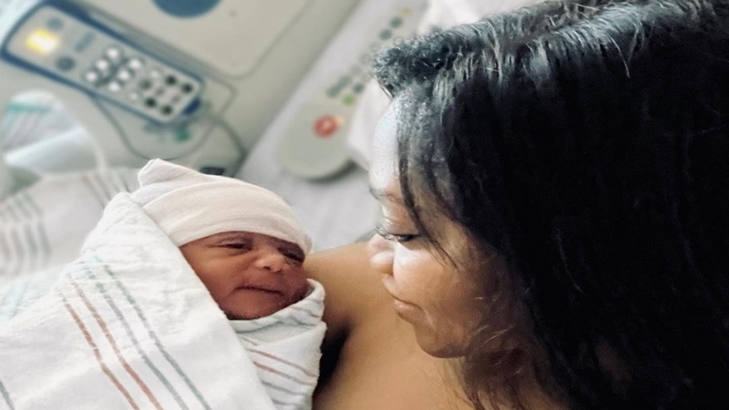 Donald Duke's daughter, Xerona shares first photo of her newborn baby ...