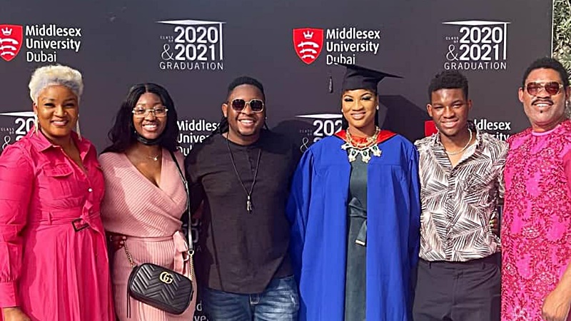 Actress Omotola Jalade-Ekeinde celebrates as her first daughter ...