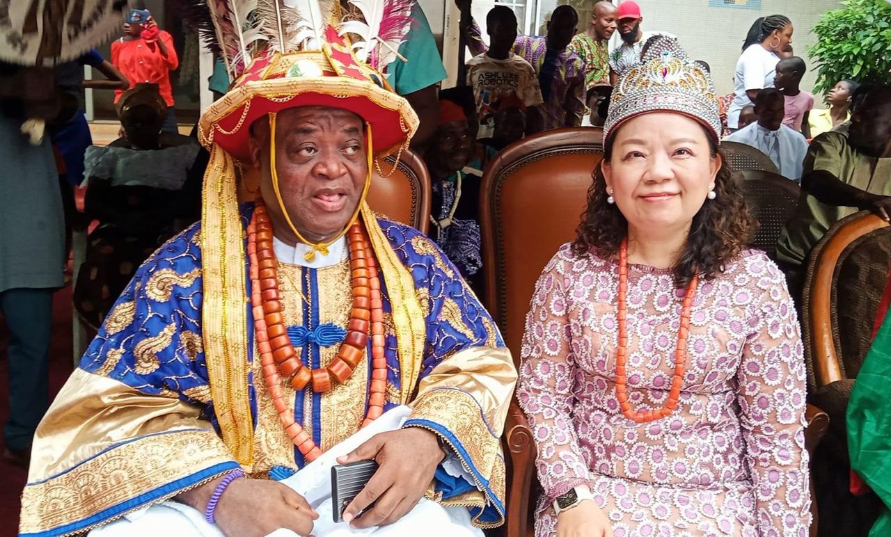 Igwe Okorie of Imeoha Nkerefi kingdom celebrates New Yam Festival ...