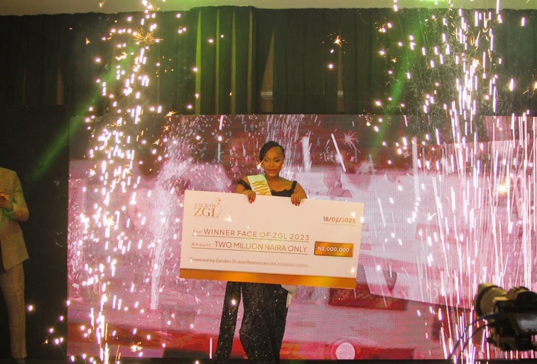 Chisom Udoye emerges Face Of Zandas Global, takes home N2 Million ...