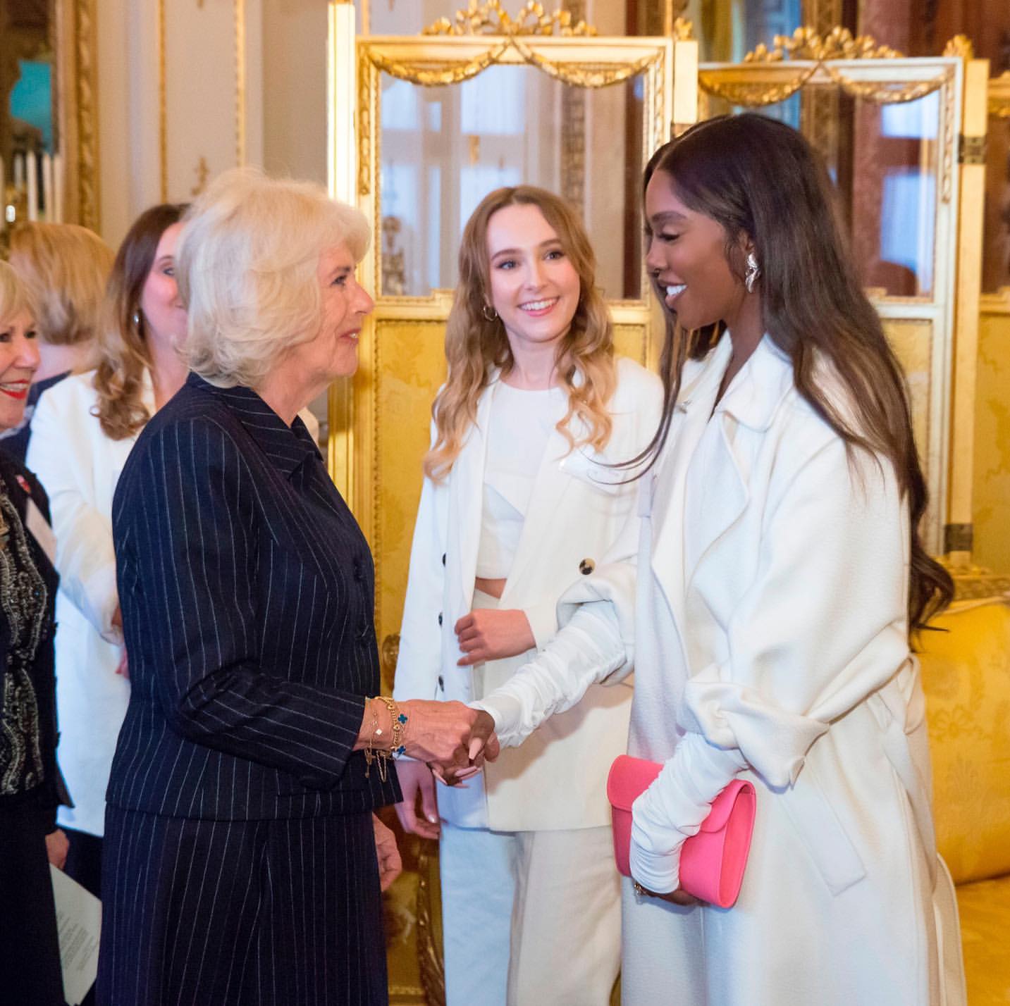 Singer Tiwa Savage hosted at Buckingham Palace