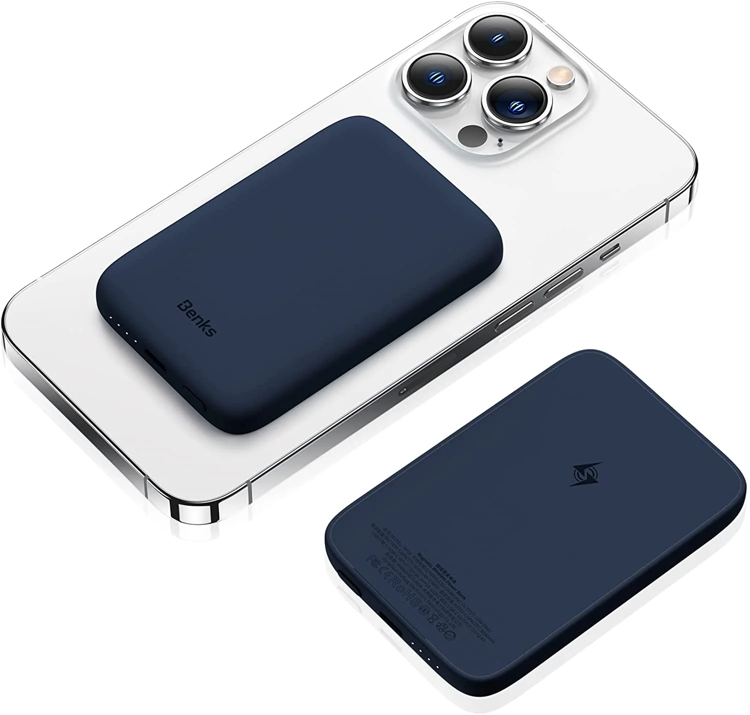 Magnetic power banks for seamless smartphone charging