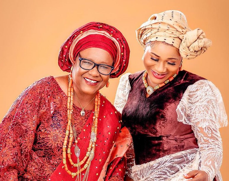 Sumbo Adeoye celebrates mum at 85