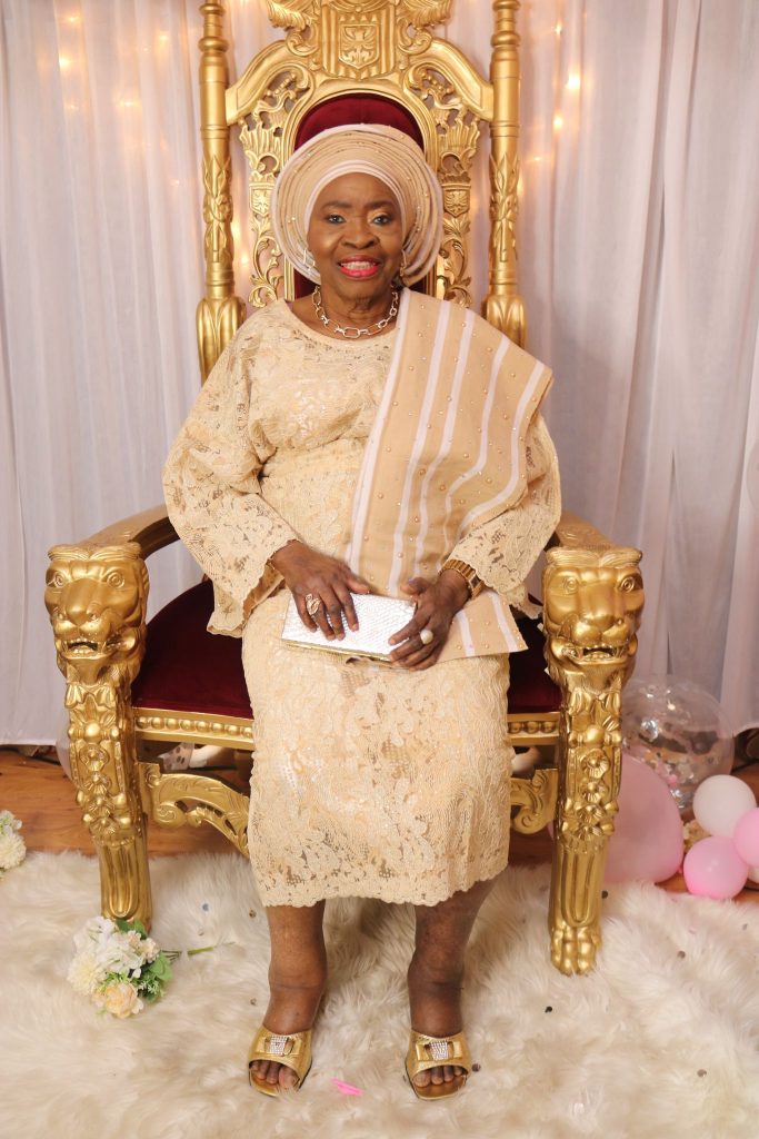 Princess Adejoke Aladegbola buries Mum in grand style this Friday ...