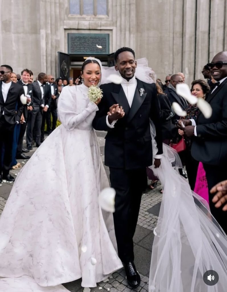 Photos from Mr Eazi, Temi Otedola's Three-Continent wedding celebration ...