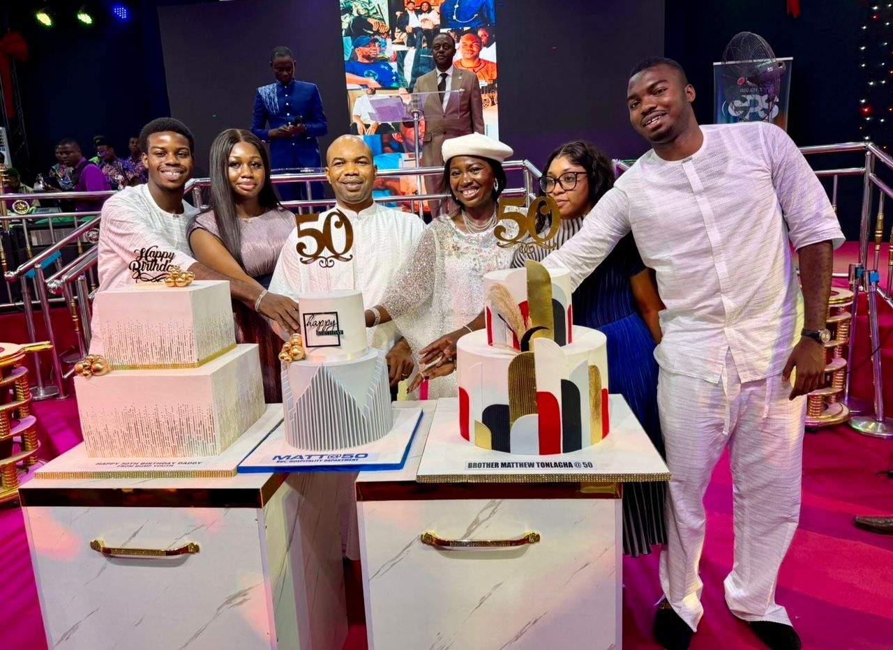 Businessman Mathew Tonlagha with encomiums at 50